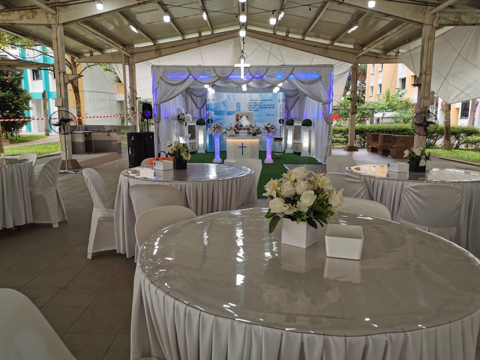 Tentages & Memorial Halls - Memorial Funeral Specialist